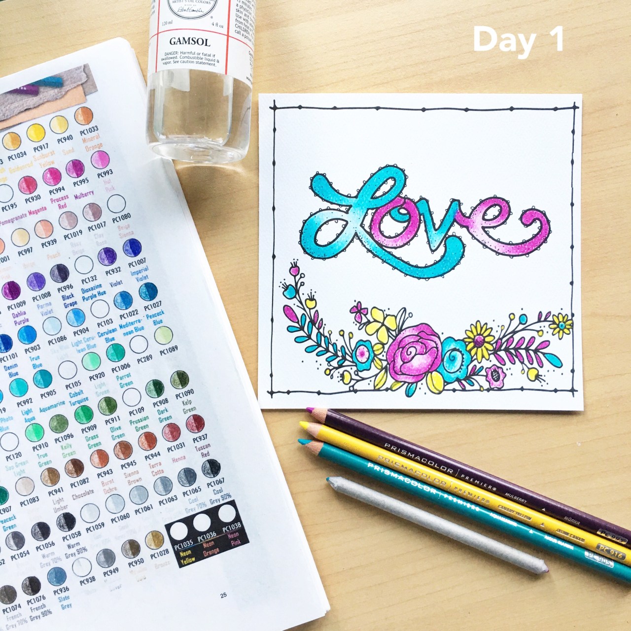 30 Day Coloring Challenge Blog Hop | Kreative Kymona