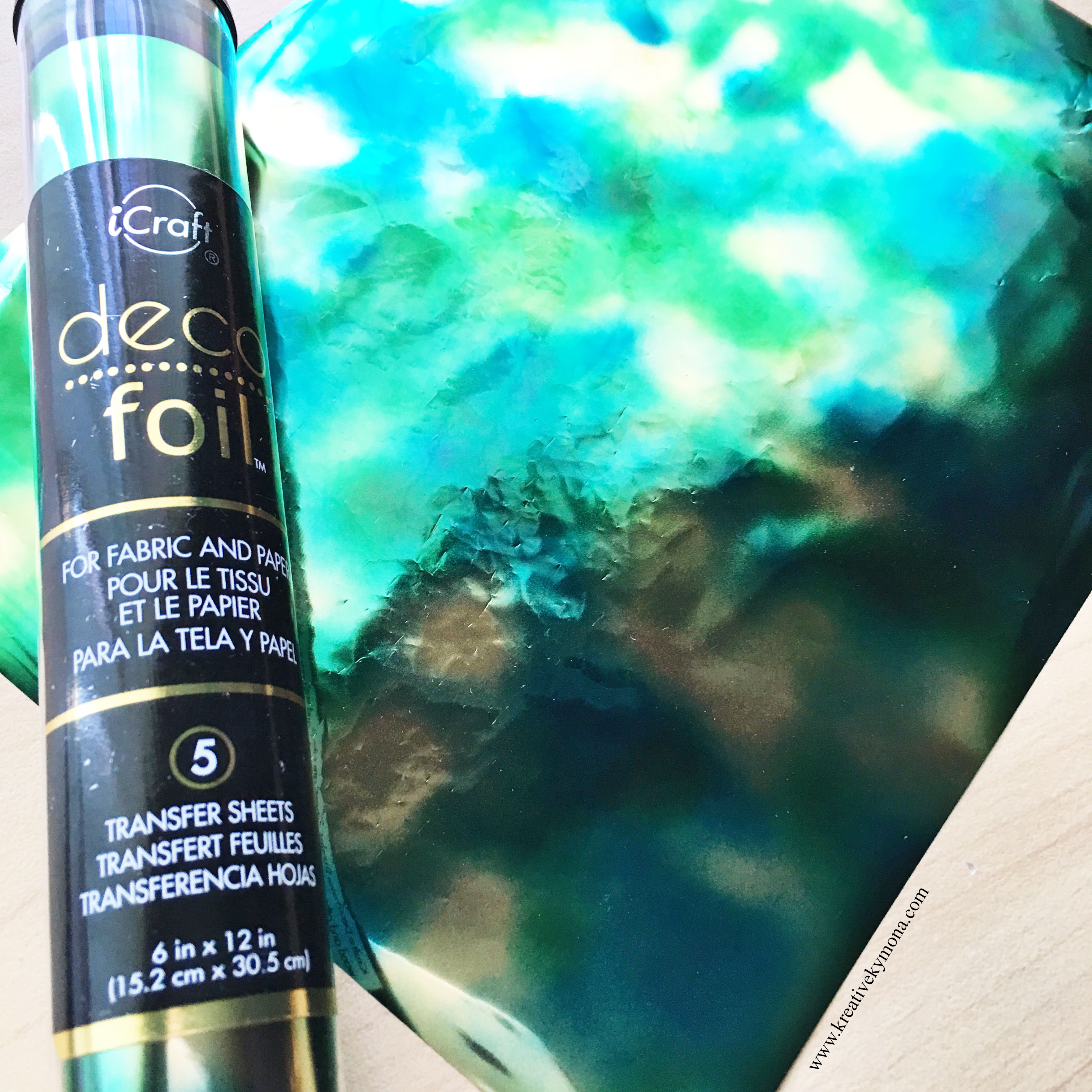 Using Deco Foil and Die Cuts | Kreative Kymona