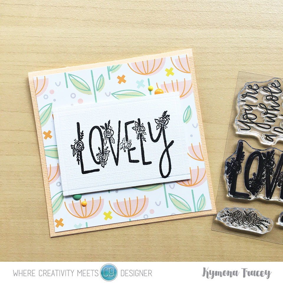 Lovely Layered Card | Kreative Kymona