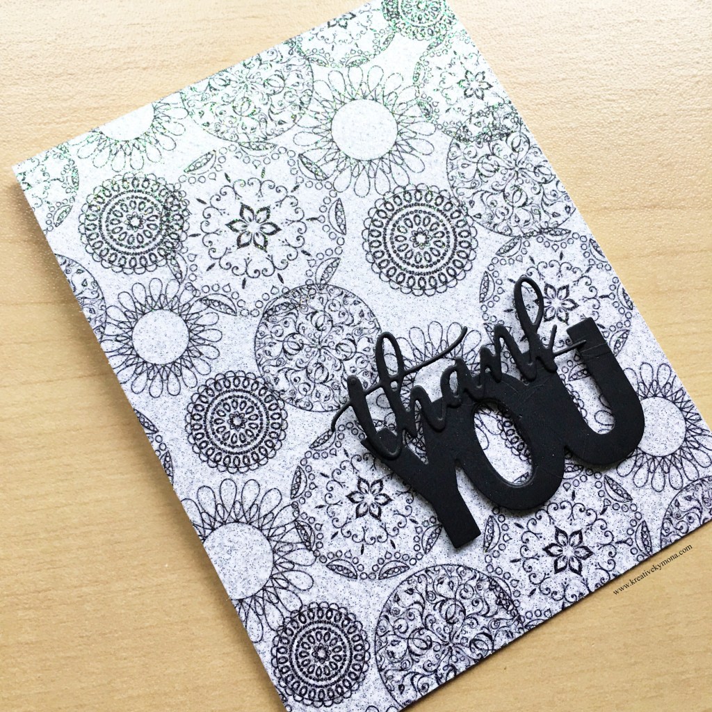 Printing on Glitter Paper | Kreative Kymona