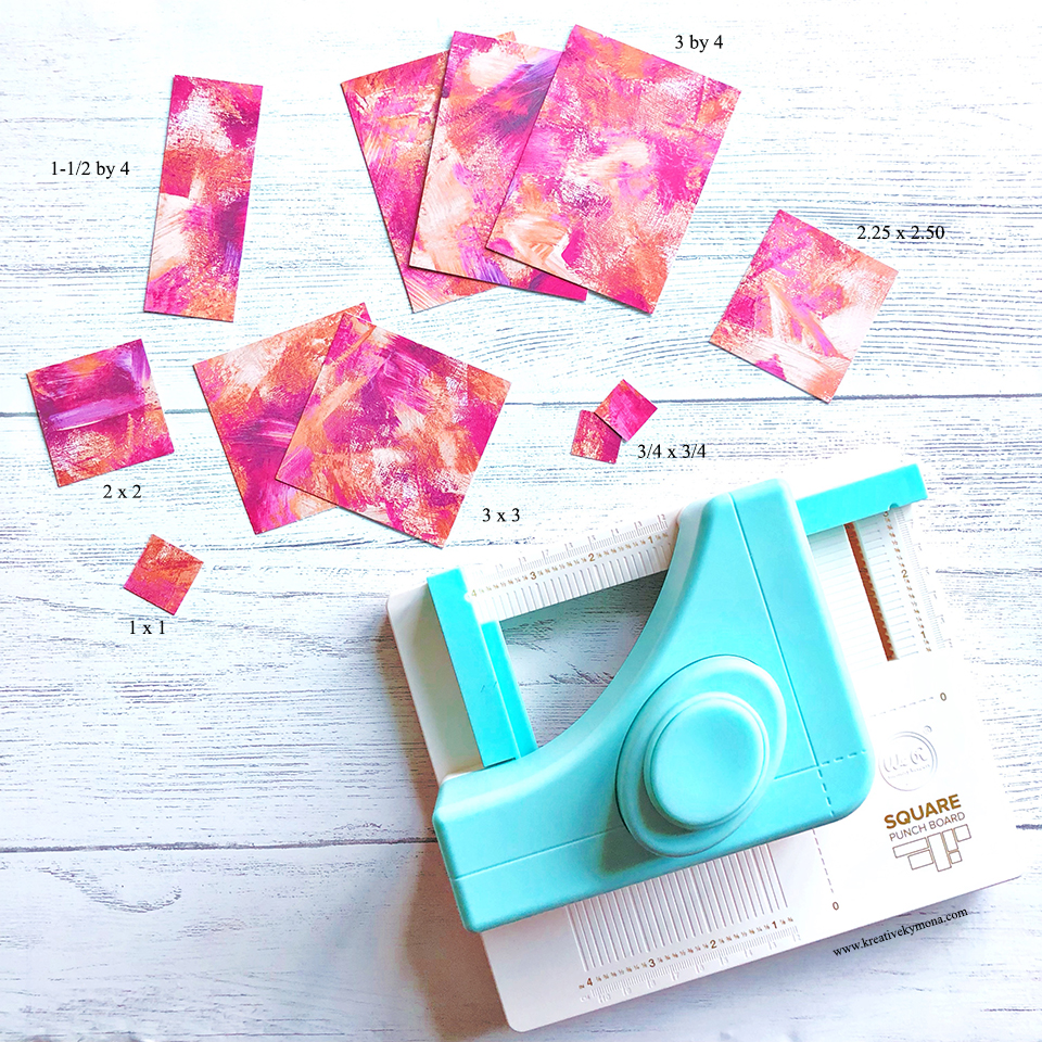 We R Memory Keepers Square Punch Board Review | Kreative Kymona