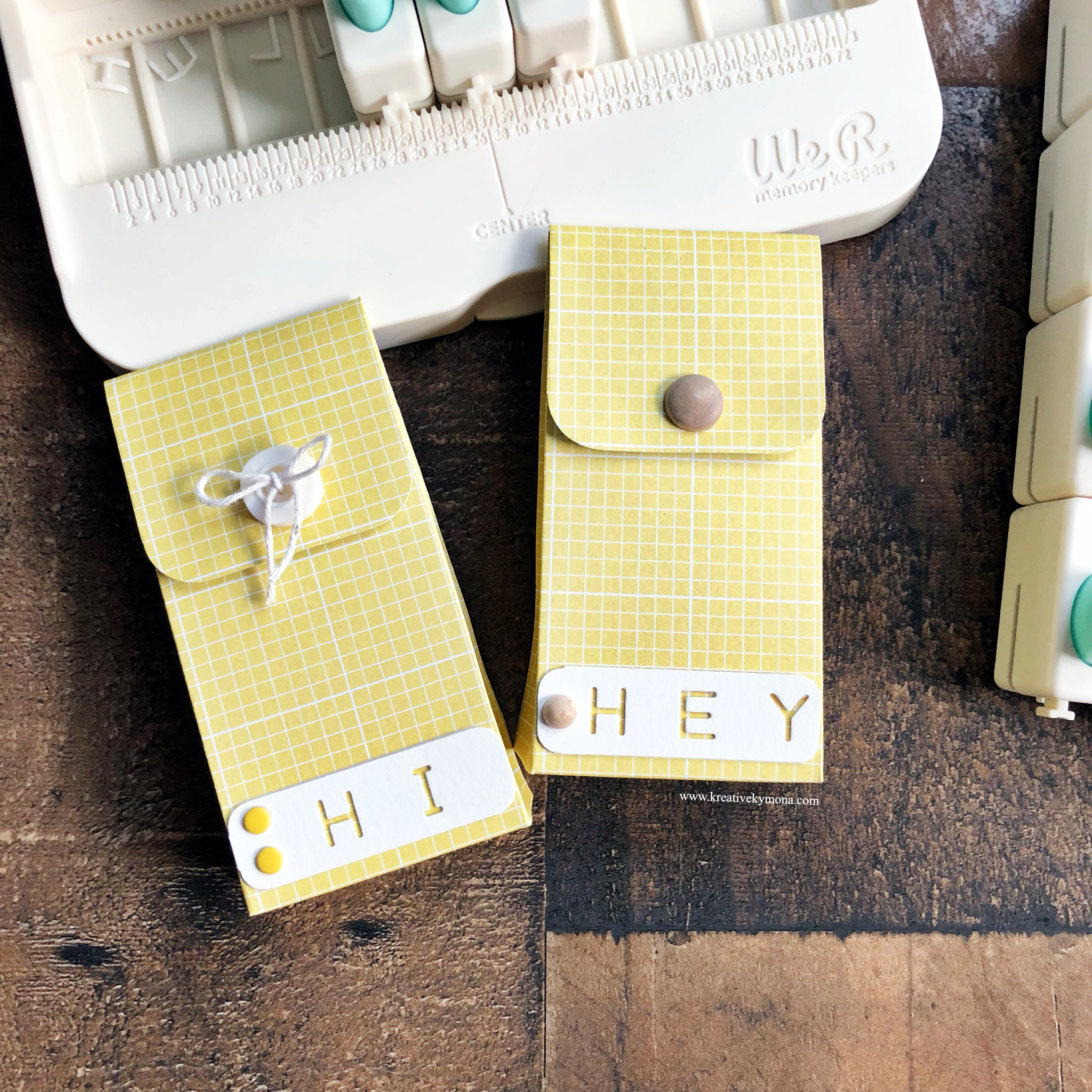 We R Memory Keepers Word Punch Board Review | Kreative Kymona