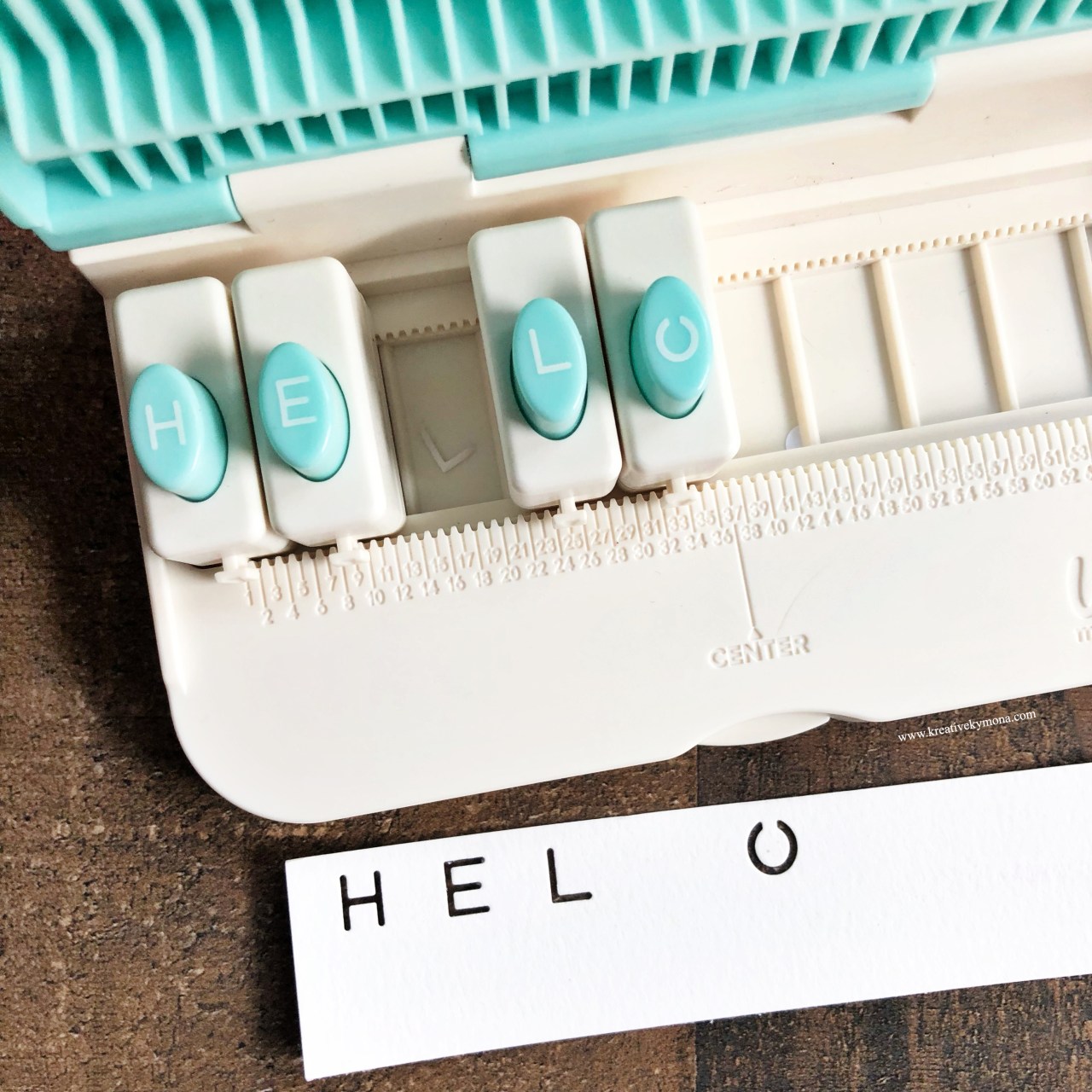 We R Memory Keepers Word Punch Board Review | Kreative Kymona