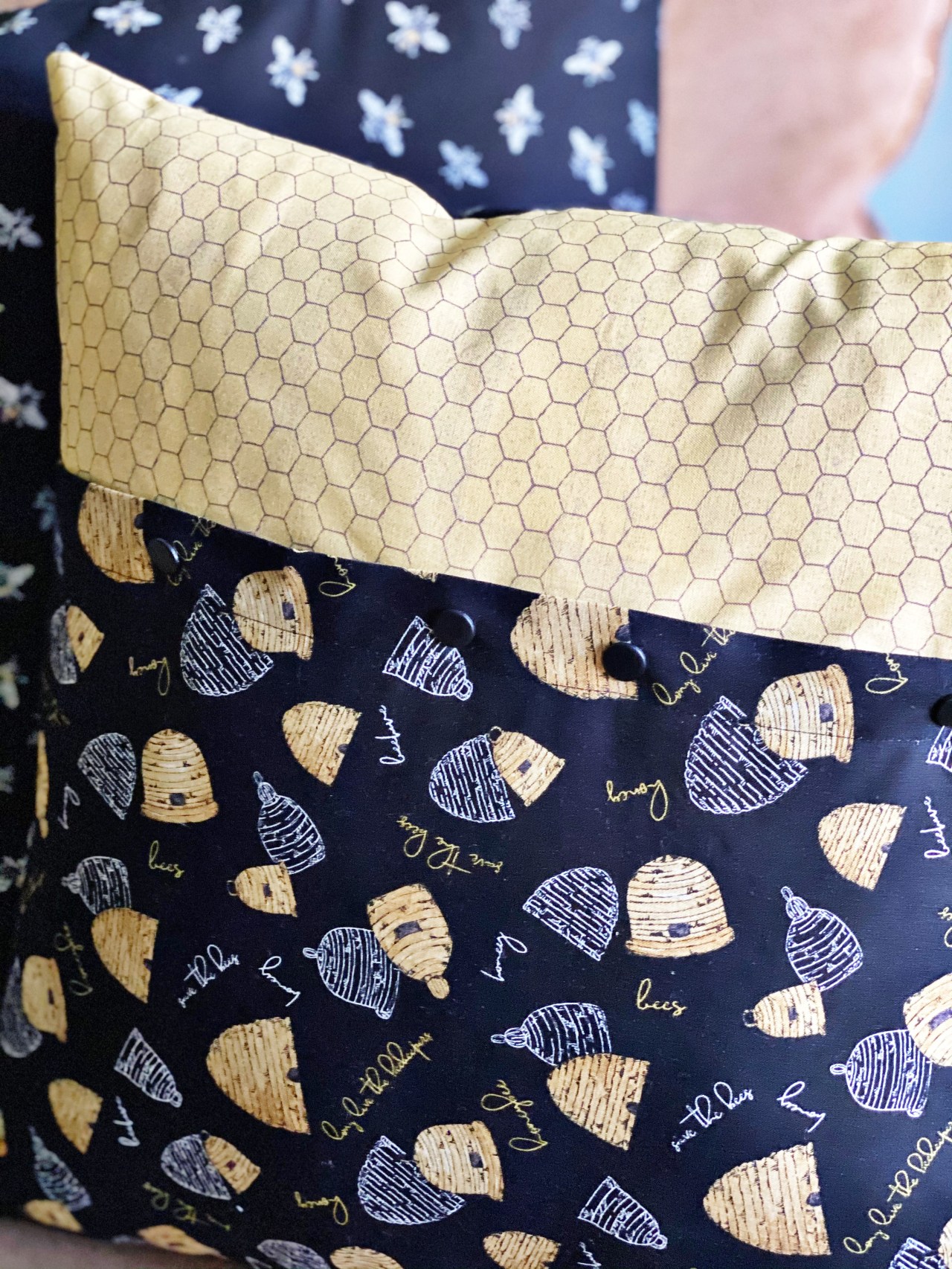 How to Create Pillow Covers with a Snap Closure | Kreative Kymona