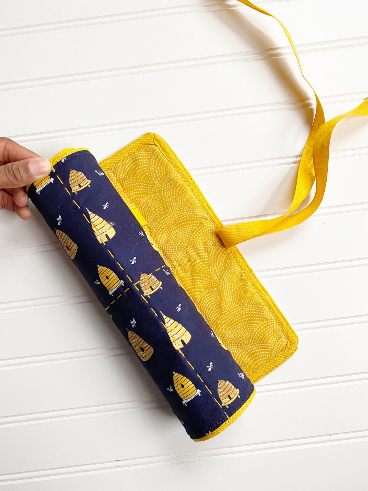 How to Make a Quilted Travel Roll | Kreative Kymona